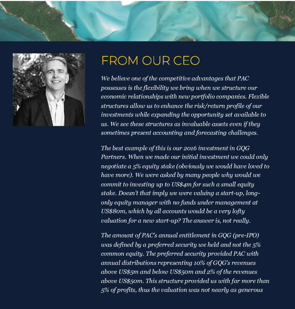 From Our CEO - Q1 2023 Newsletter - Pacific Current Group